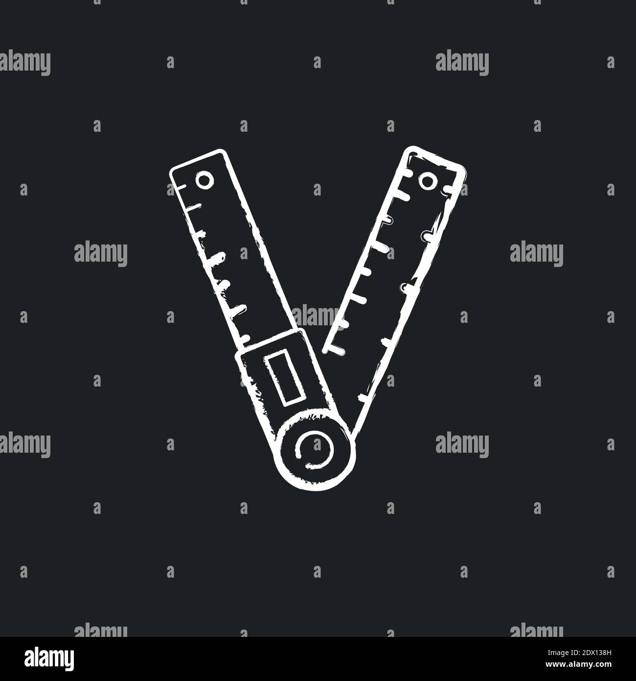 Doodle math geometry icon Black and White Stock Photos & Images - Alamy