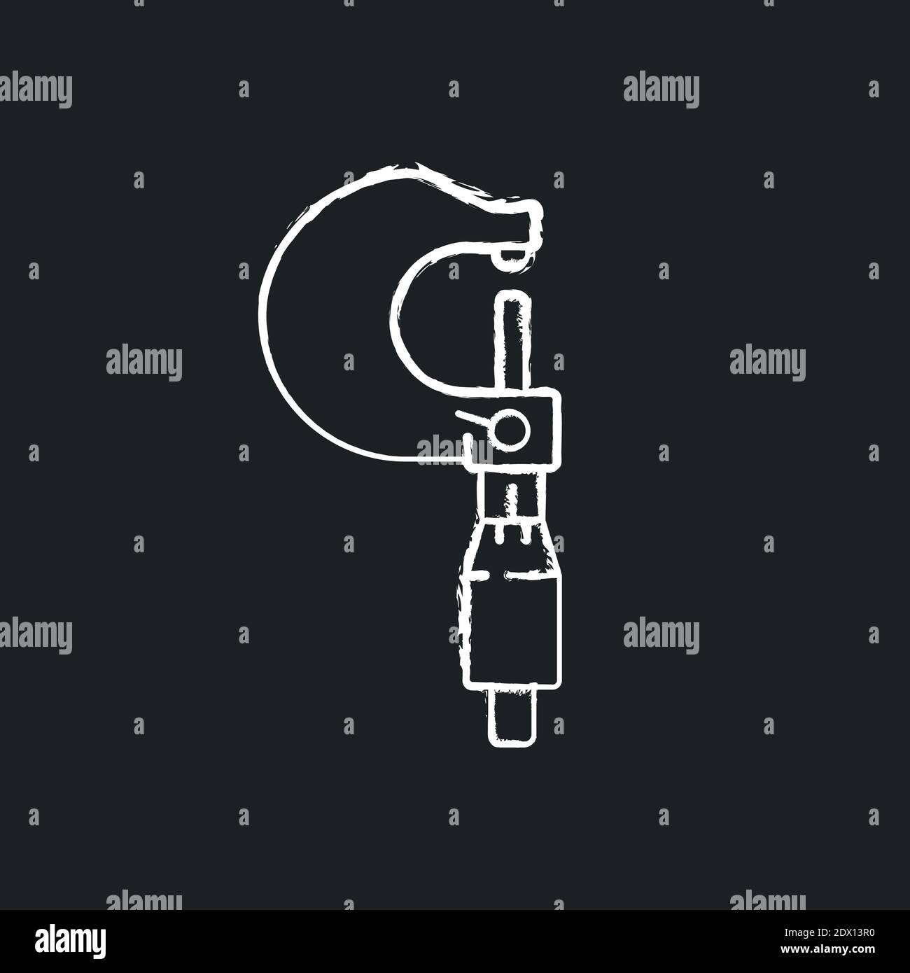 Micrometer scale Black and White Stock Photos & Images - Alamy