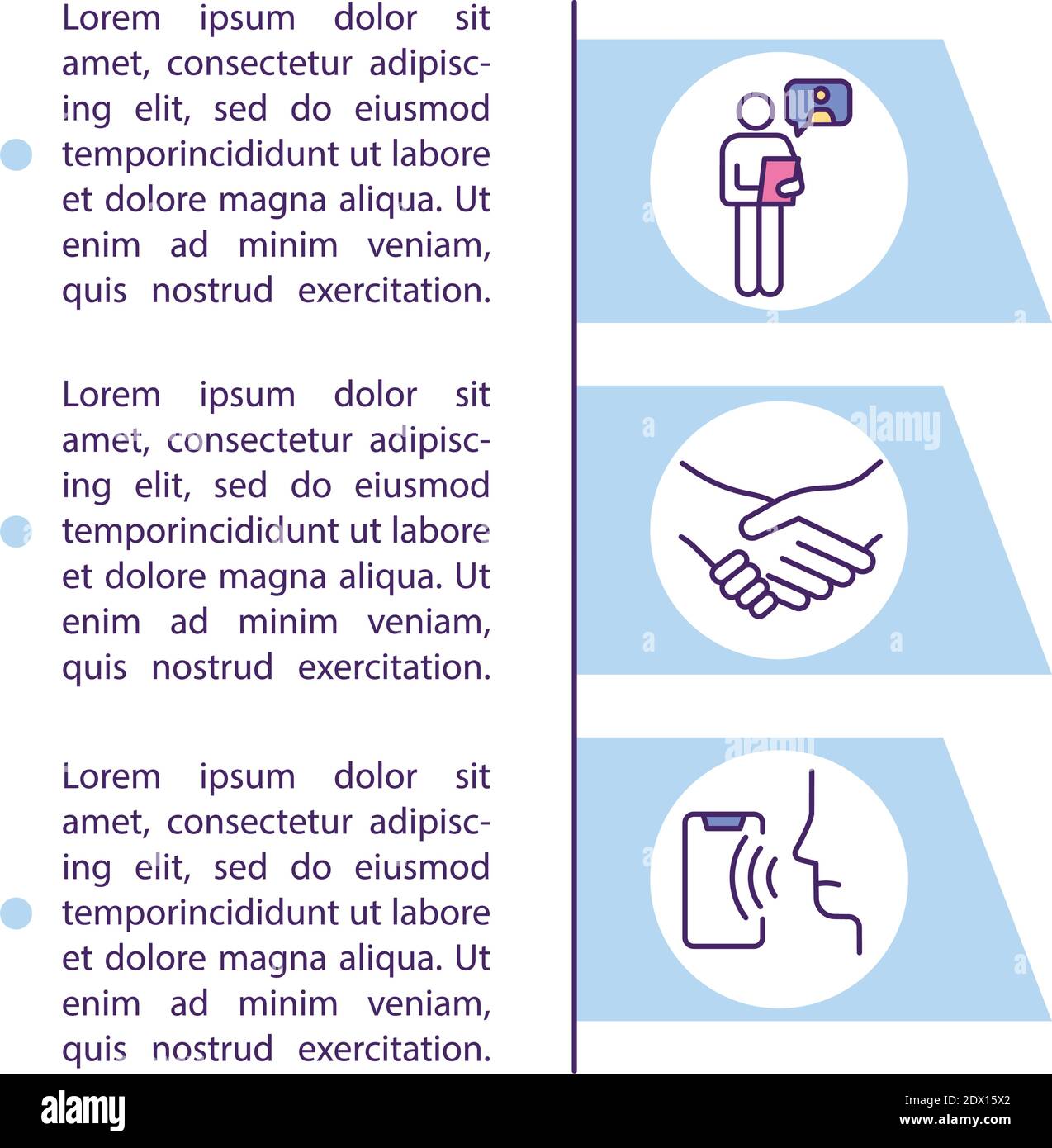 Participatory ergonomic approach concept icon with text Stock Vector ...