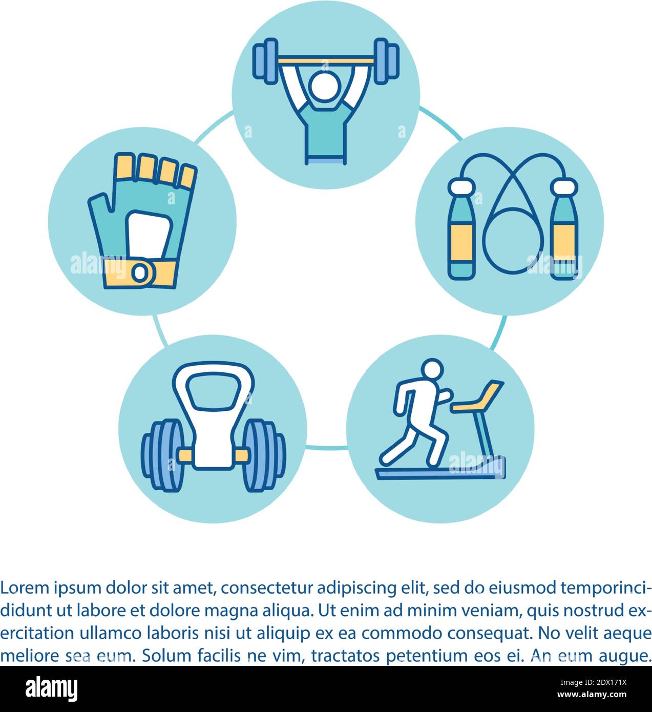 Sport concept equipment composition Stock Vector Images - Alamy