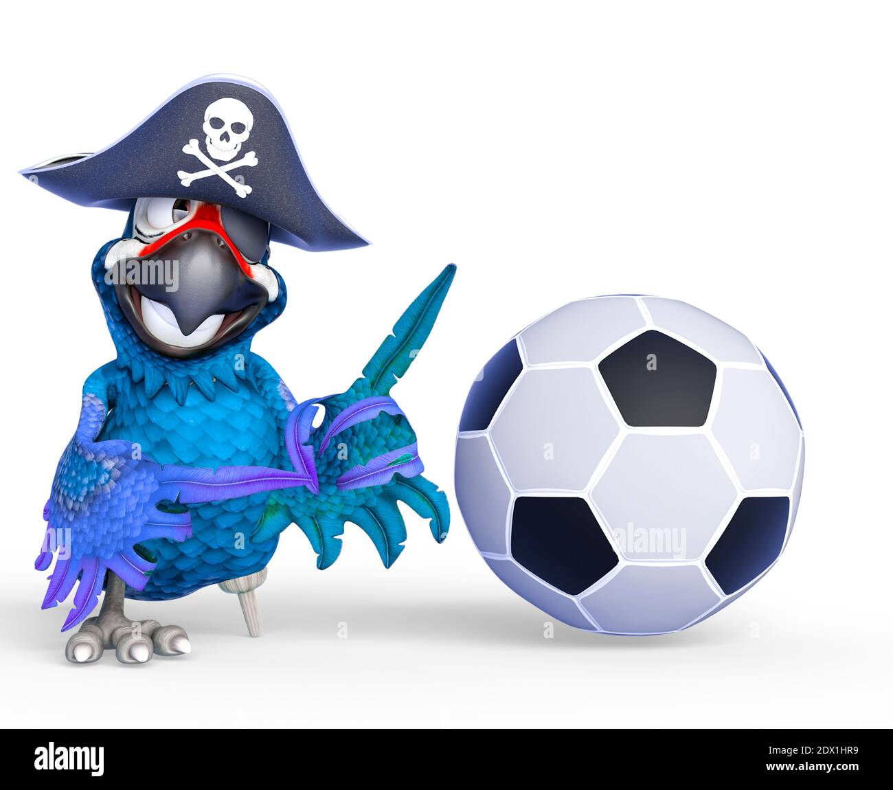 High Resolution Pirate Football