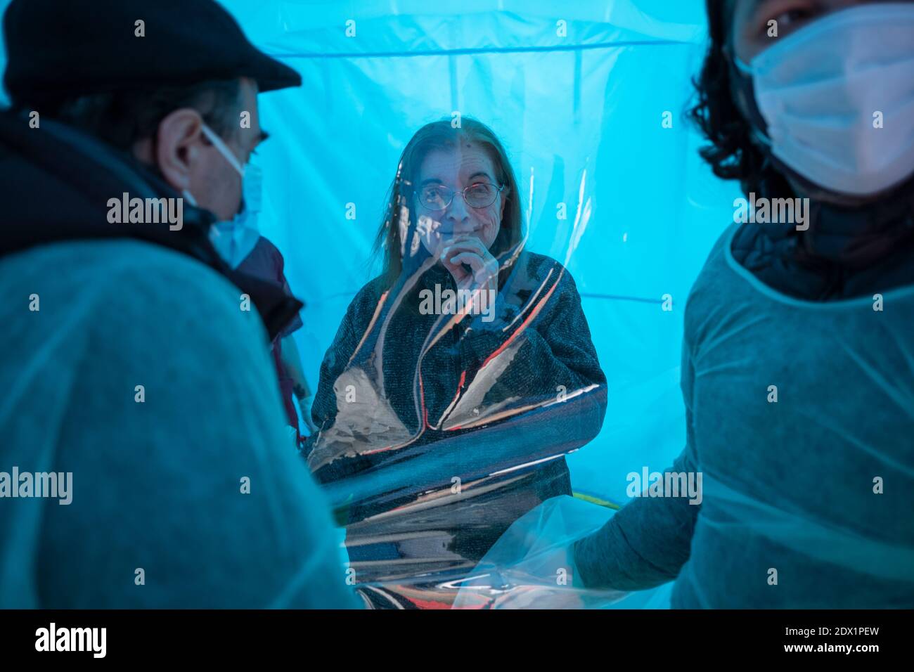 Parolise, Italy. 23rd Dec, 2020. Since the beginning of the Covid ...