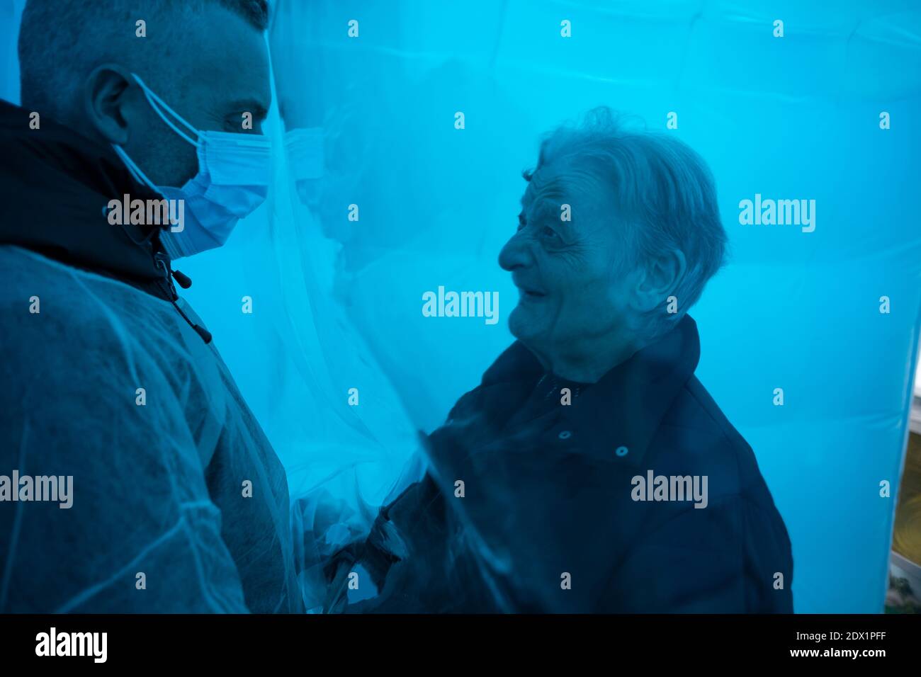 Parolise, Italy. 23rd Dec, 2020. Since the beginning of the Covid ...