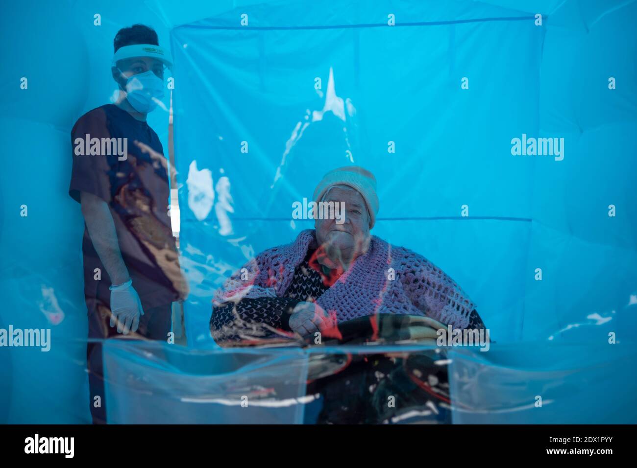 Parolise, Italy. 23rd Dec, 2020. Since the beginning of the Covid ...