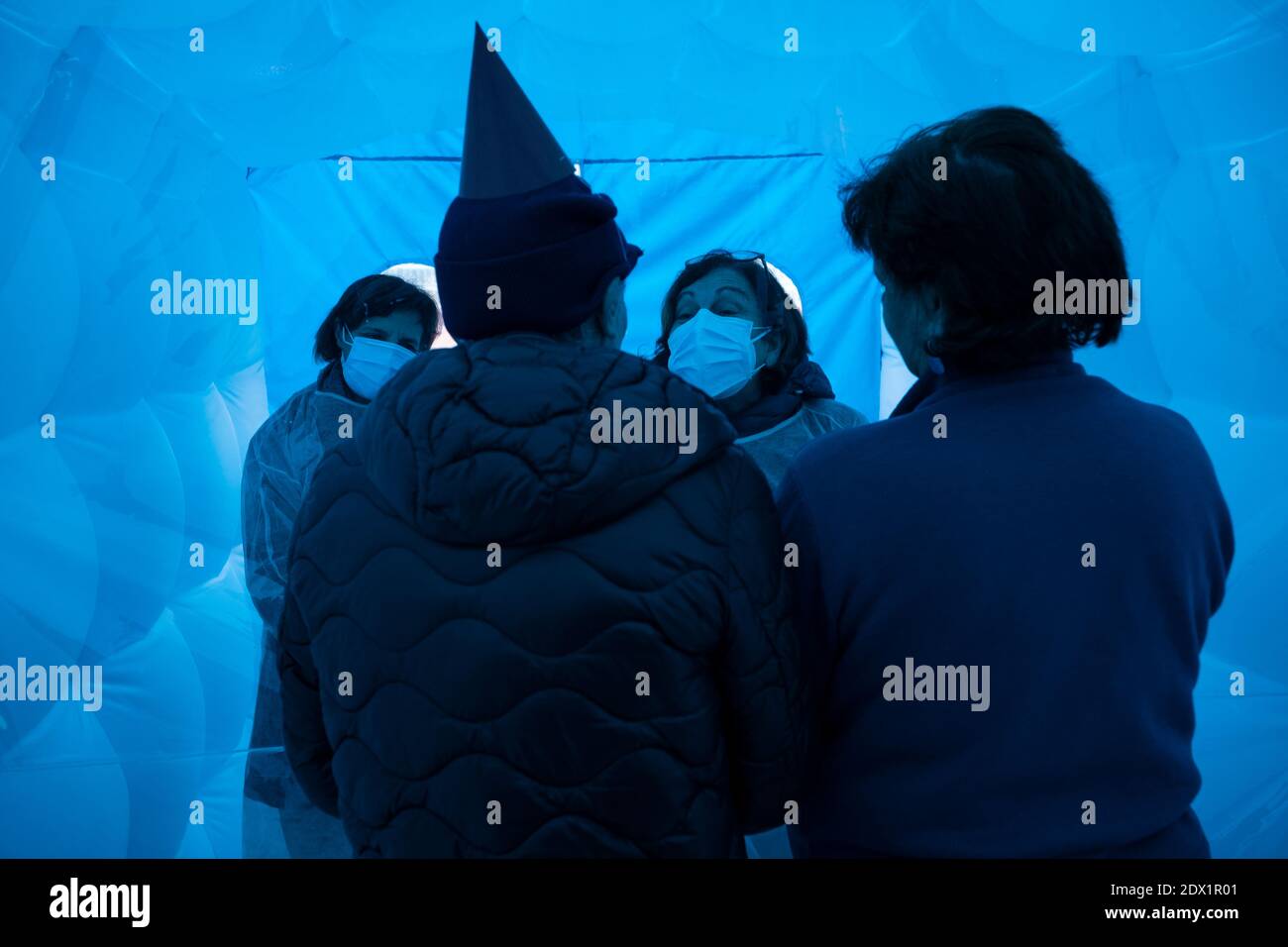 Parolise, Italy. 23rd Dec, 2020. Since the beginning of the Covid ...