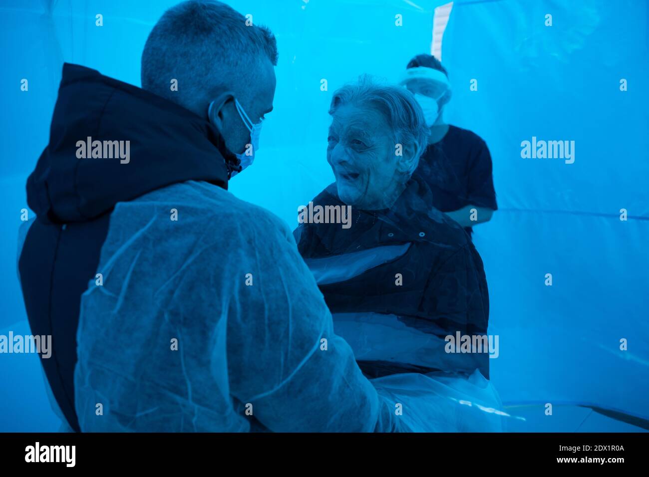 Parolise, Italy. 23rd Dec, 2020. Since the beginning of the Covid ...