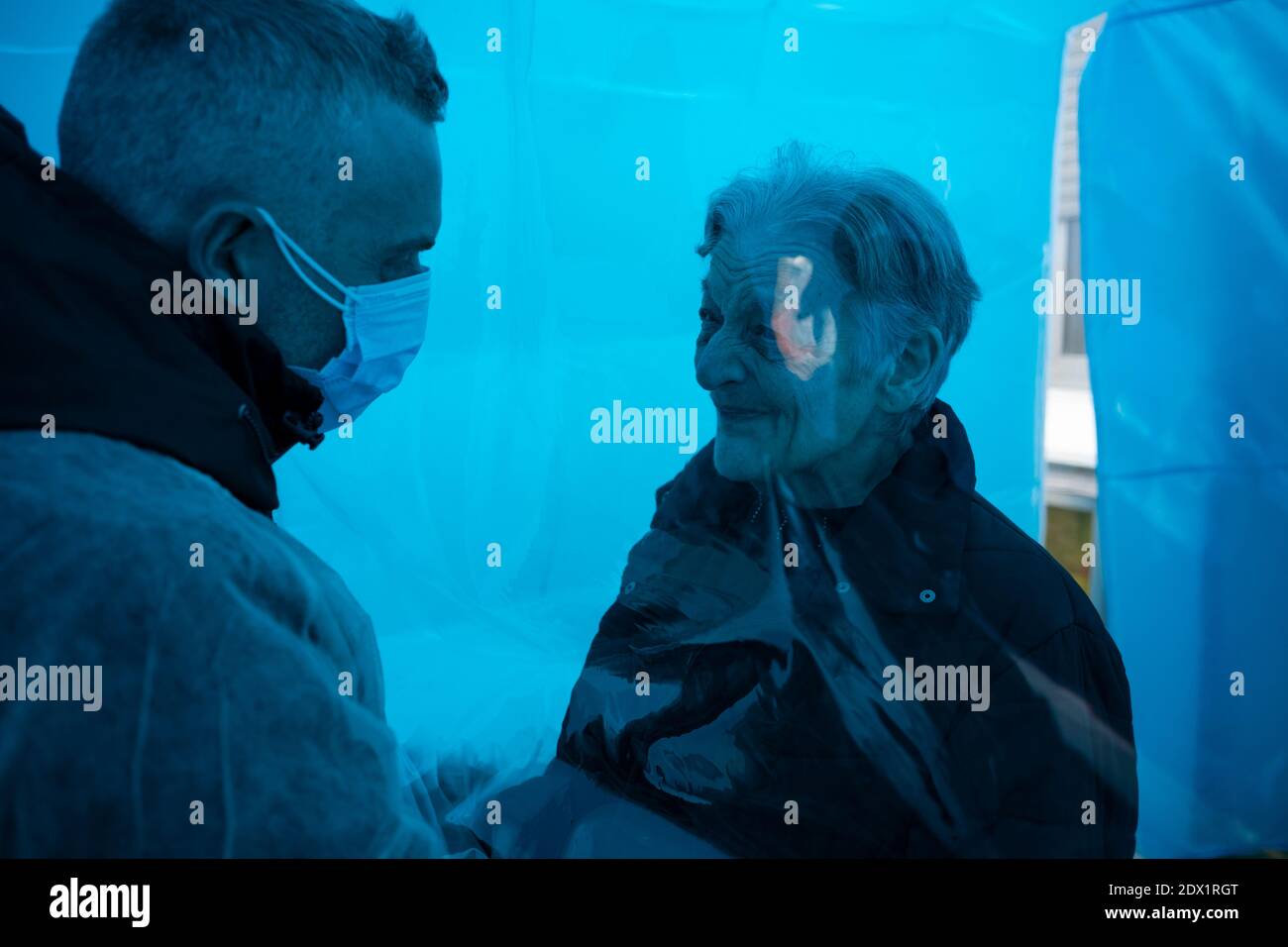 Parolise, Italy. 23rd Dec, 2020. Since the beginning of the Covid ...