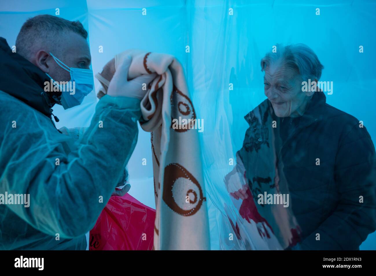 Parolise, Italy. 23rd Dec, 2020. Since the beginning of the Covid ...
