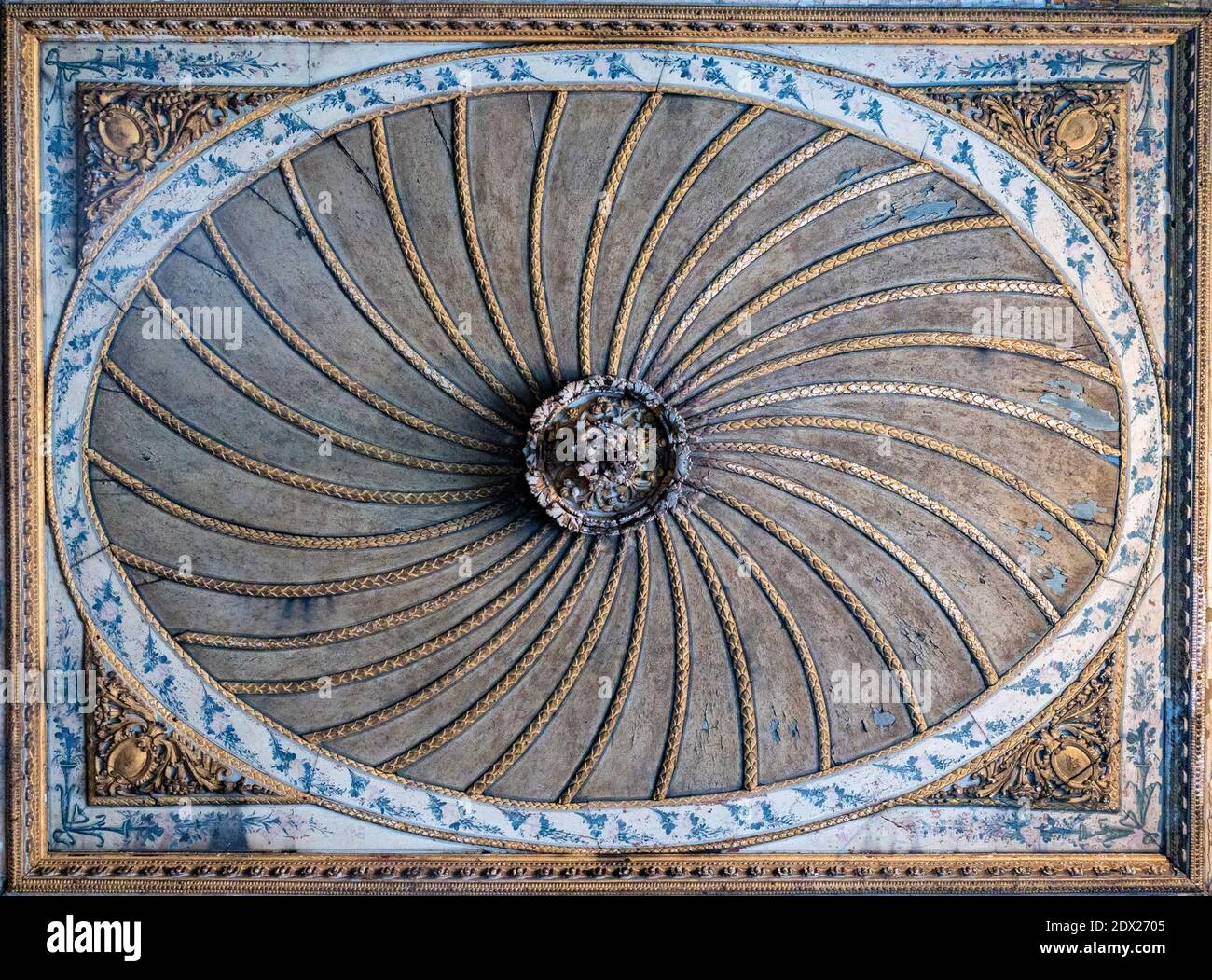 Elements of architectural decorations of oriental palace, texture or ...