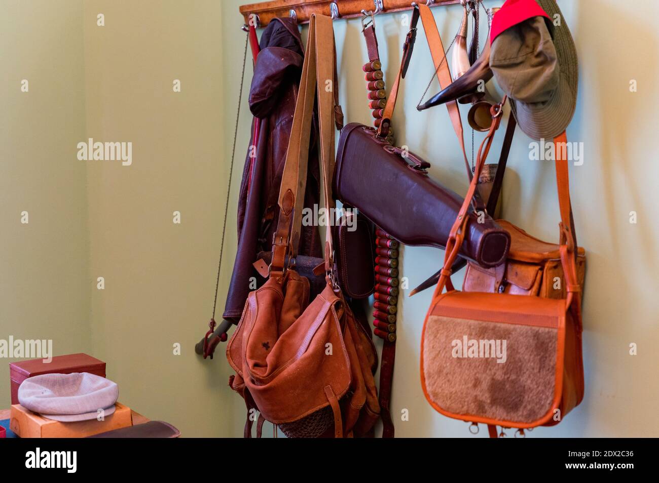 VESHENSKAYA, RUSSIA - CIRCA OCTOBER, 2020: Mikhail Sholokhov's hunting ...