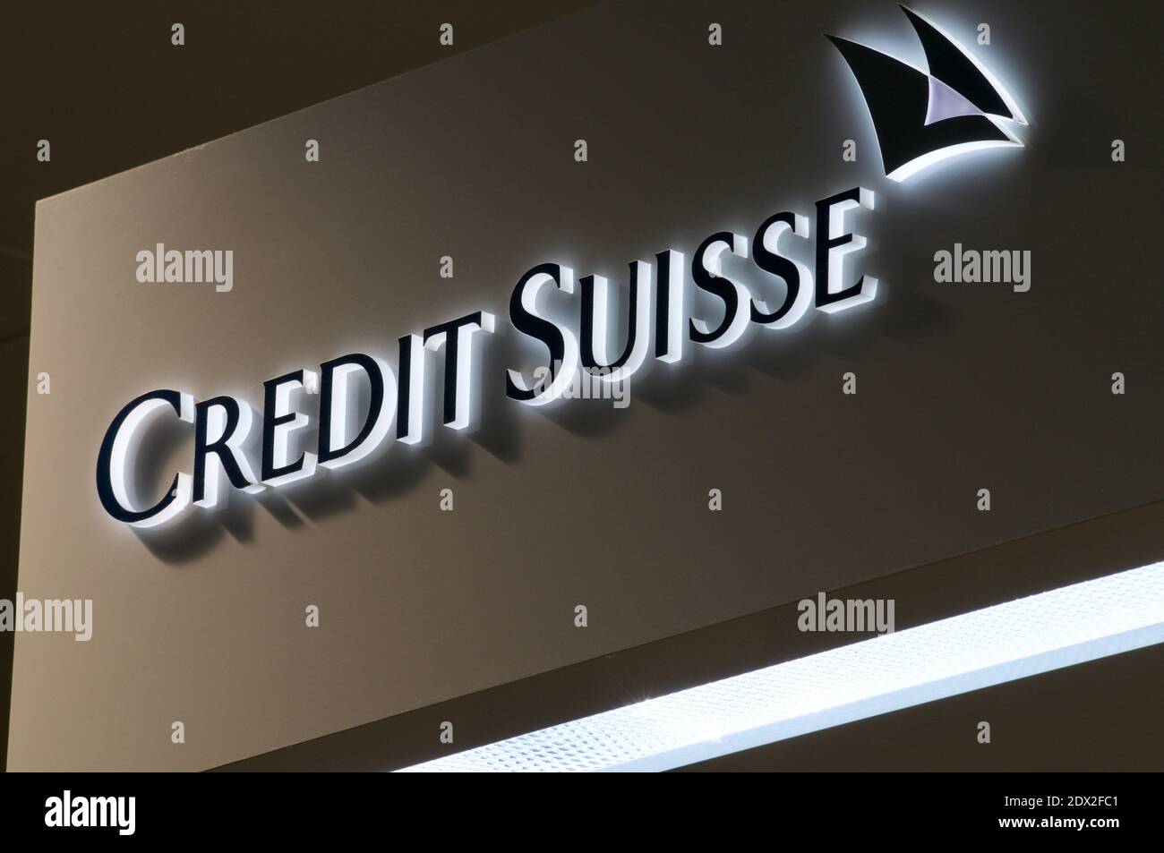 Close up credit suisse logo hi-res stock photography and images - Alamy