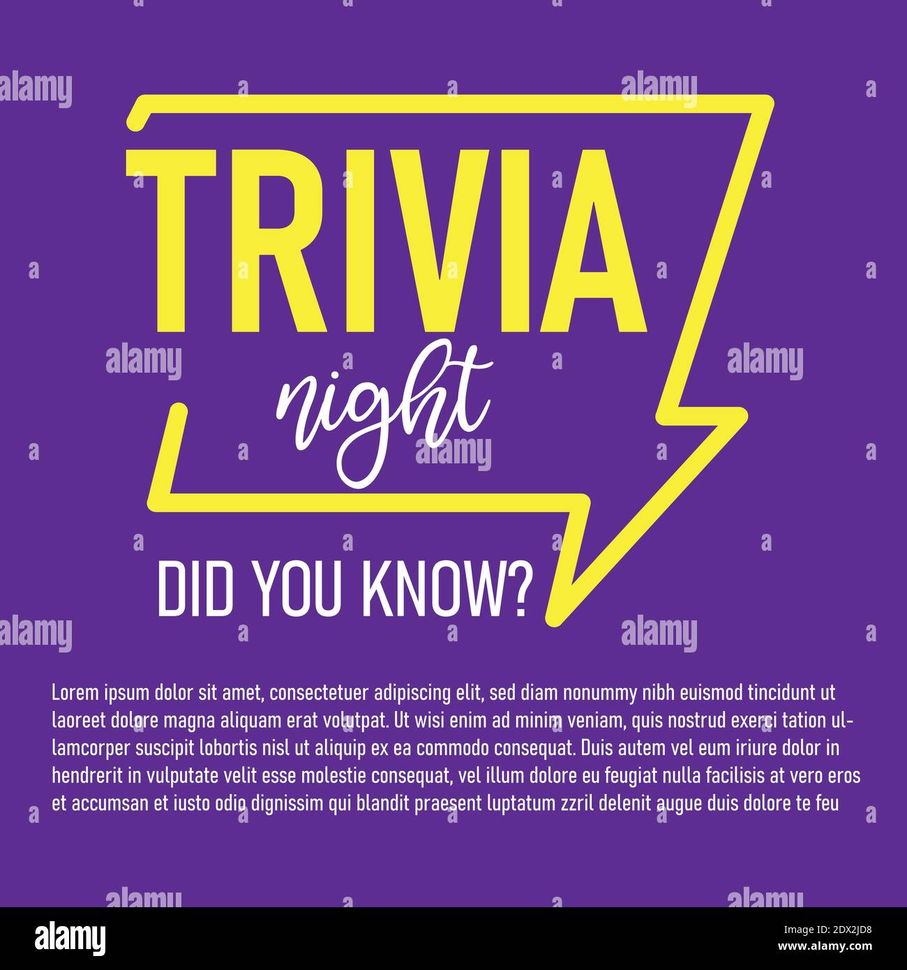 Trivia night hi-res stock photography and images - Alamy