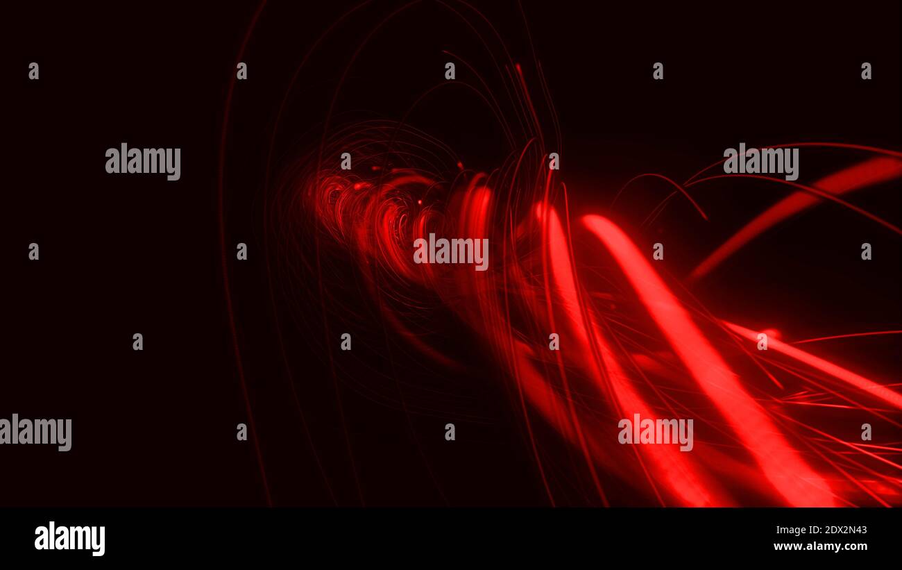 Glowing Lines Rainbow Flow Multi color strings, Shining Rays Backdrop ...