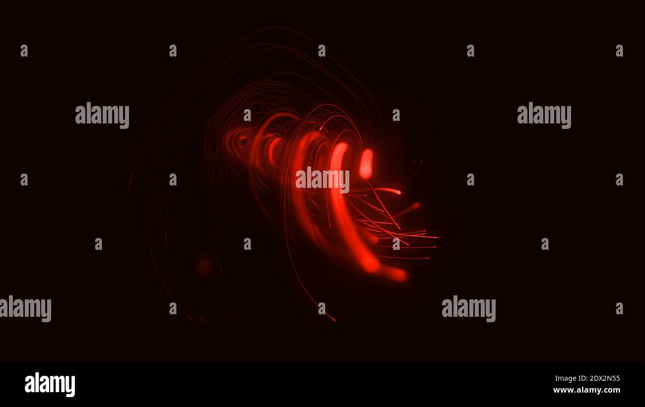 Glowing Lines Rainbow Flow Multi color strings, Shining Rays Backdrop ...