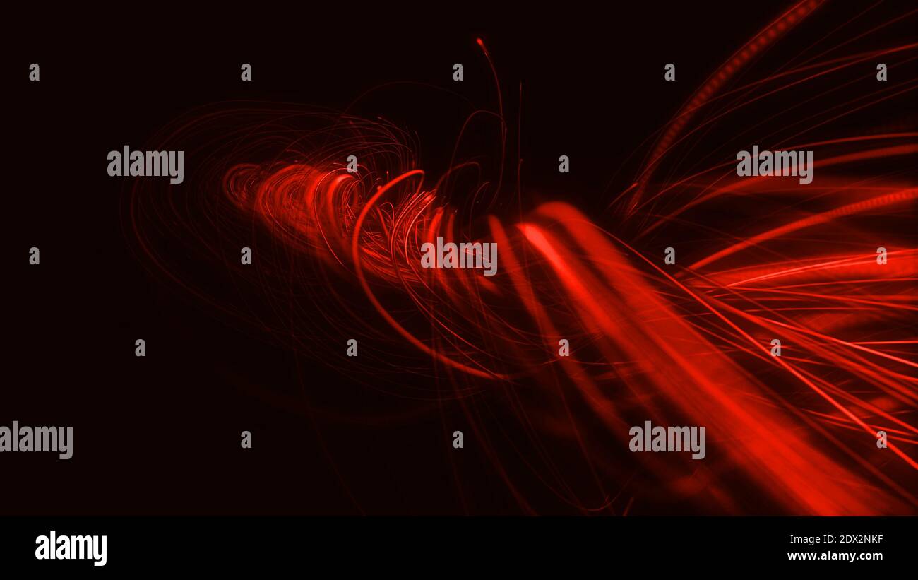 Glowing Lines Rainbow Flow Multi color strings, Shining Rays Backdrop ...