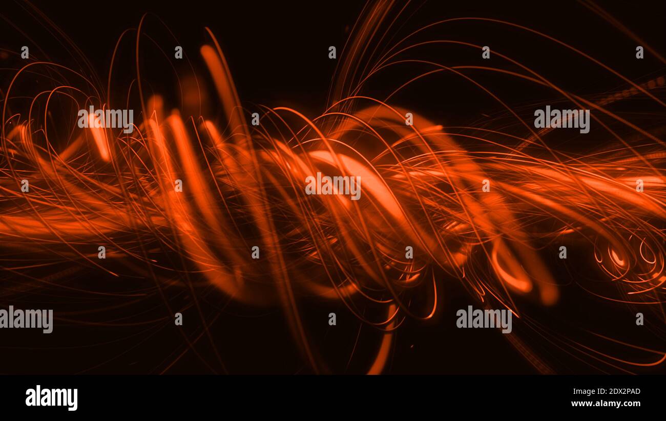 Glowing Lines Rainbow Flow Multi color strings, Shining Rays Backdrop ...