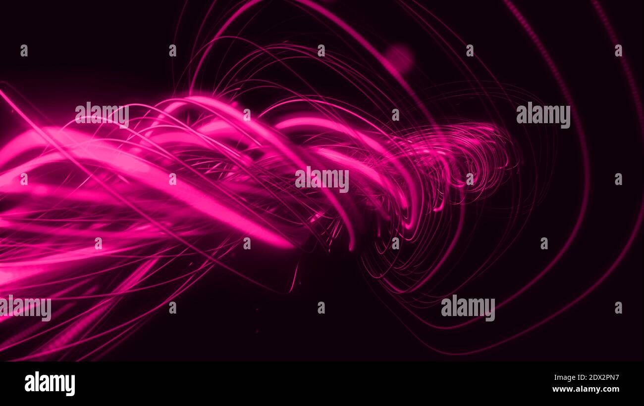 Glowing Lines Rainbow Flow Multi color strings, Shining Rays Backdrop ...