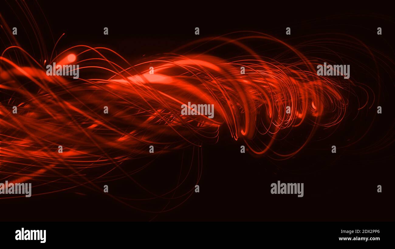 Glowing Lines Rainbow Flow Multi color strings, Shining Rays Backdrop ...