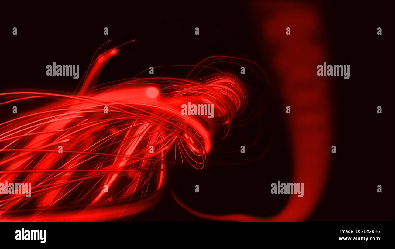 Glowing Lines Rainbow Flow Multi color strings, Shining Rays Backdrop ...