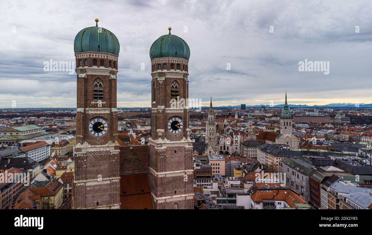 Munich city symbol monk hi-res stock photography and images - Alamy