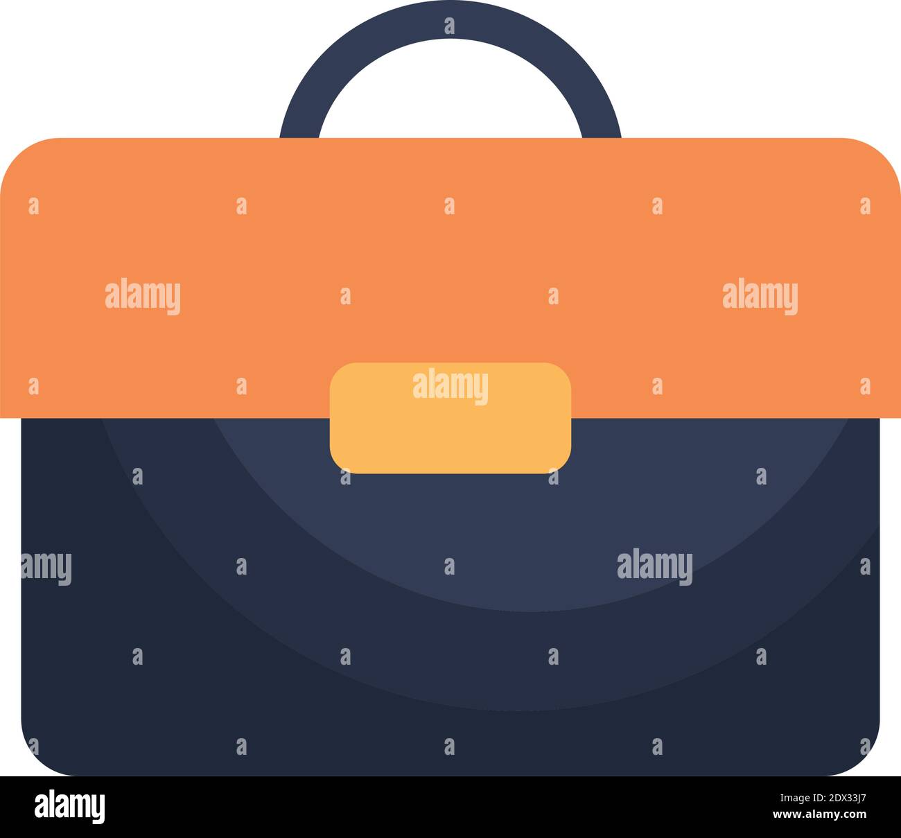 business portfolio icon over white background, colorful design, vector ...