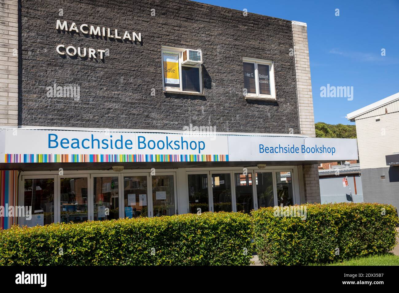 Beachside Bookshop store in Avalon Beach,Sydney,Australia Stock Photo ...