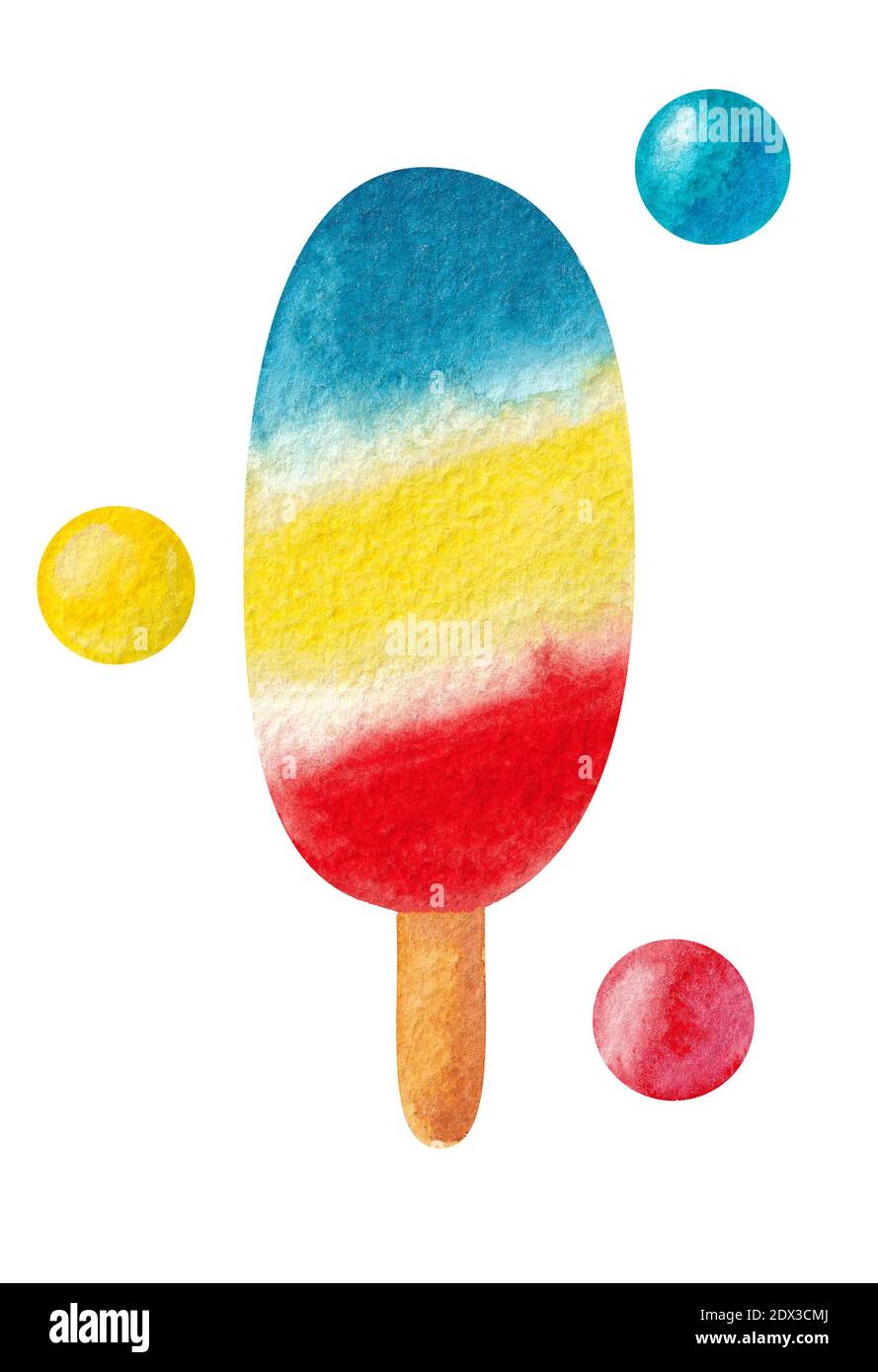 Blue stick in yellow Cut Out Stock Images & Pictures - Alamy