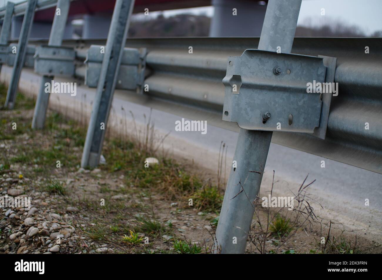 A soft focus of metal railing of an old bridge Stock Photo - Alamy