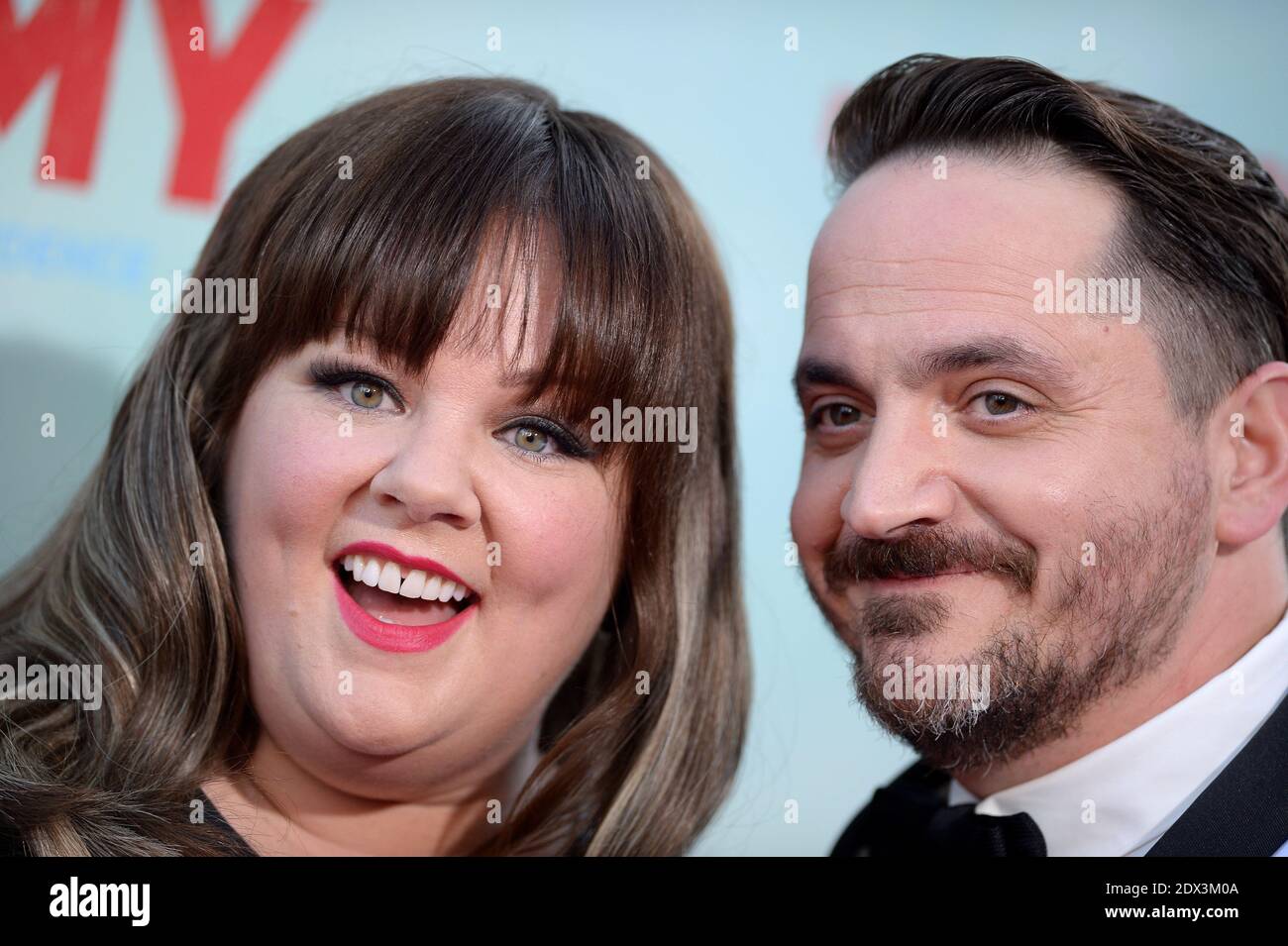 Melissa McCarthy and Ben Falcone attend the premiere of Warner Bros ...