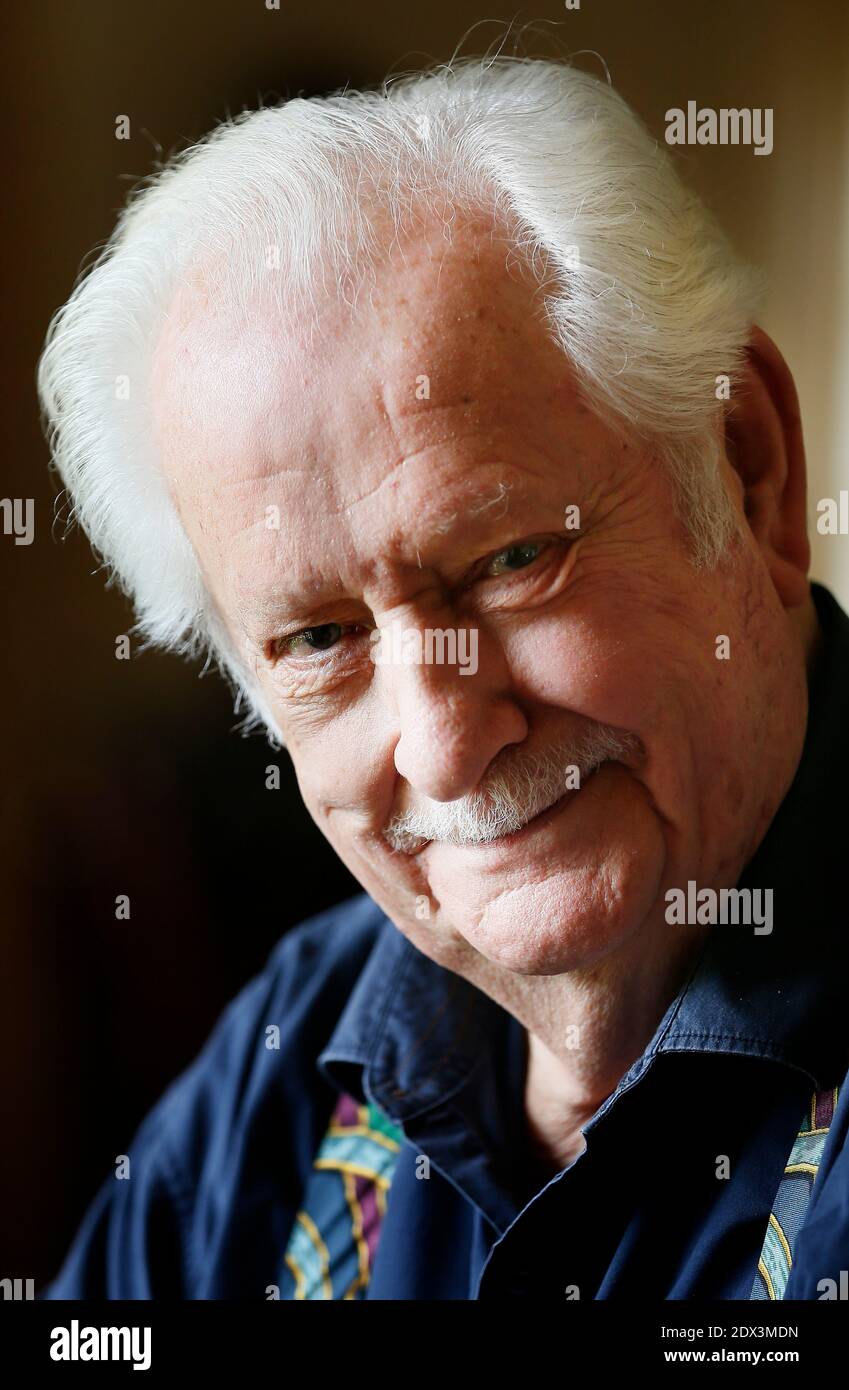 Exclusive - Pierre Bellemare poses at home in Villereal, near Bergerac ...