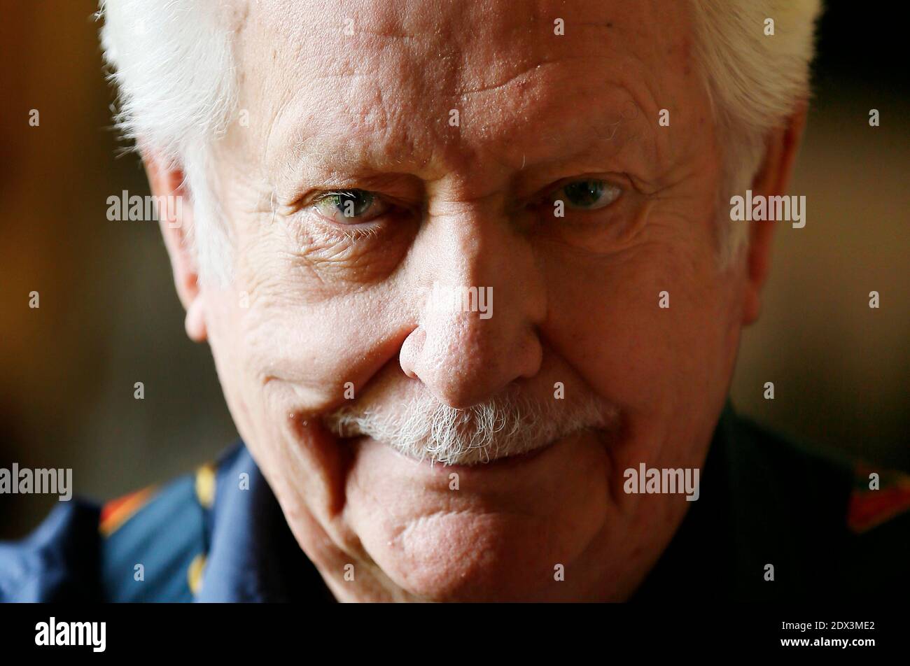 Exclusive - Pierre Bellemare poses at home in Villereal, near Bergerac ...