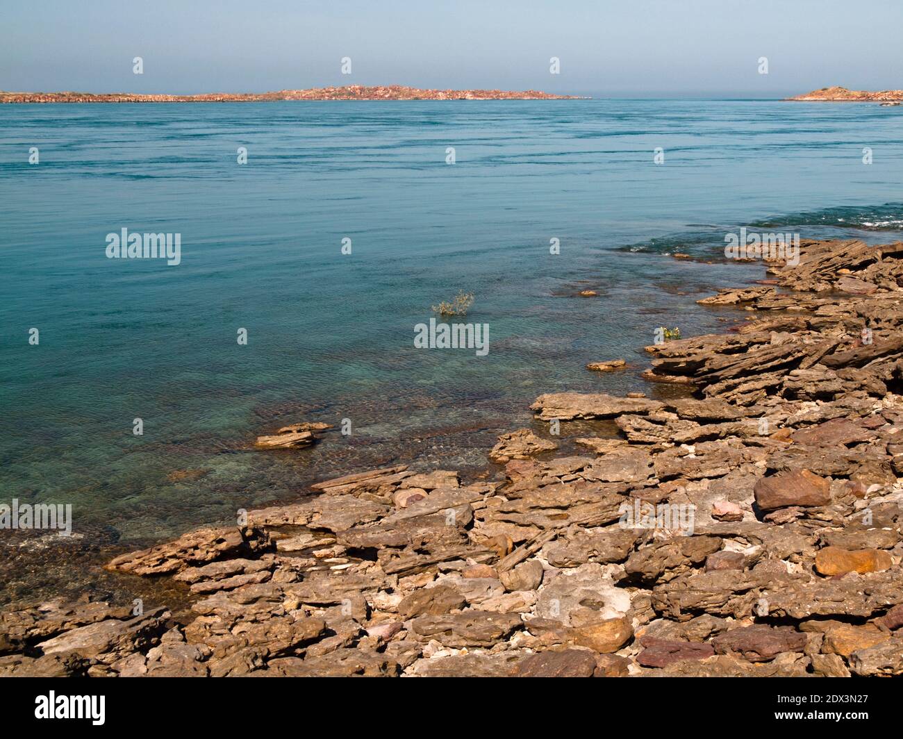 Rocky islets of the Buccaneer Archipelago from One Arm Point, Dampier ...