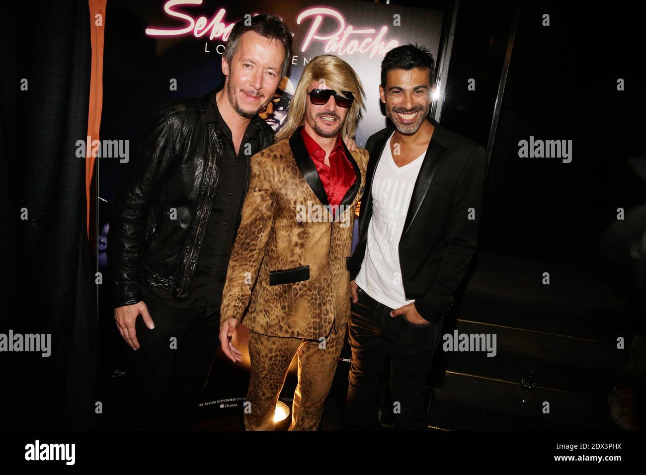Jean-Luc Lemoine, Sebastien Patoche (Cartman) and Miko attending ...