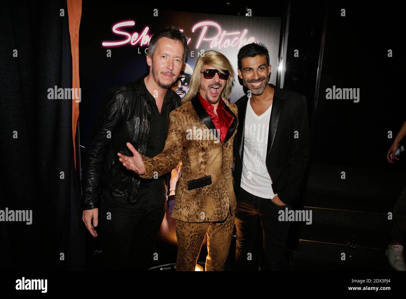 Jean-Luc Lemoine, Sebastien Patoche (Cartman) and Miko attending ...