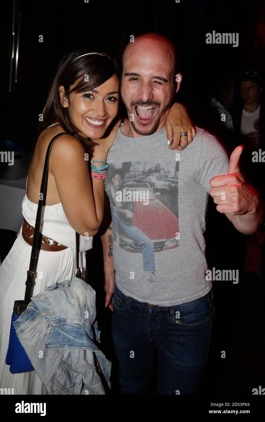 Exclusive - Karima Charni and Cartman attending Sebastien Patoche ...