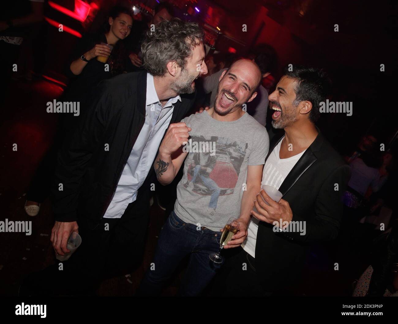 Exclusive - Vincent Desagnat, Cartman and Miko attending Sebastien ...