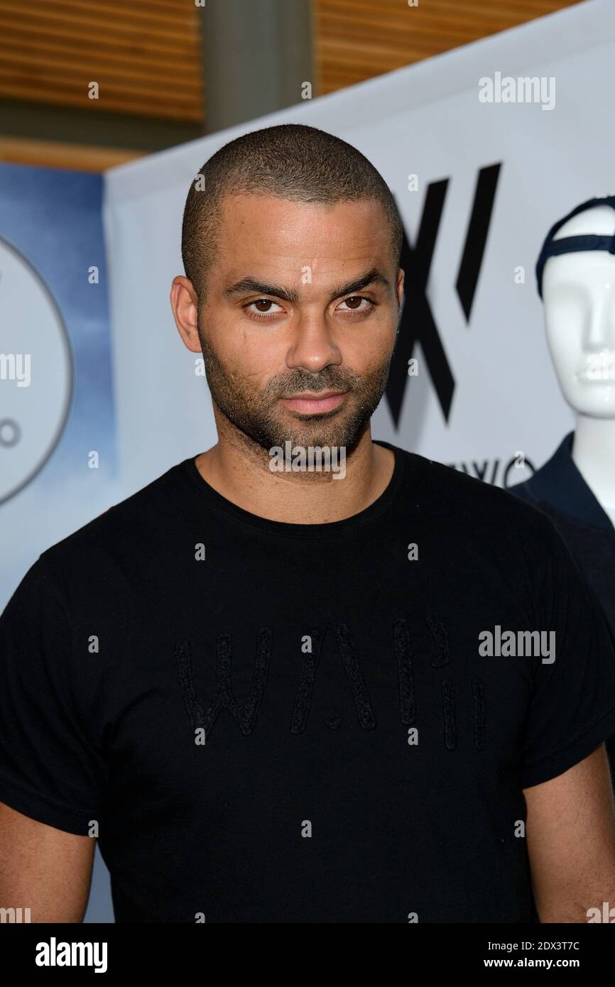 Exclusive - Tony Parker attending 'Halle we want for summer is Tony ...