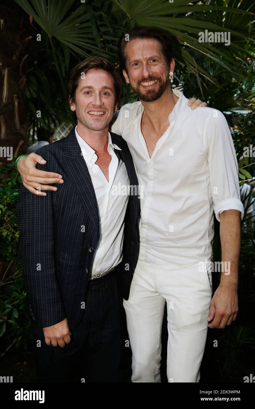 Exclusive - Thomas Dutronc and Sam Bobino attending a party to ...