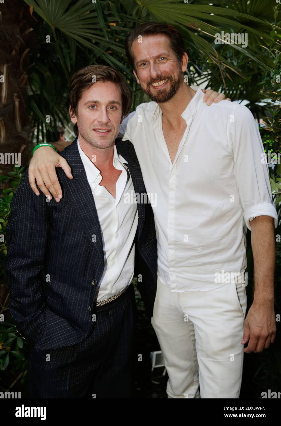 Exclusive - Thomas Dutronc and Sam Bobino attending a party to ...