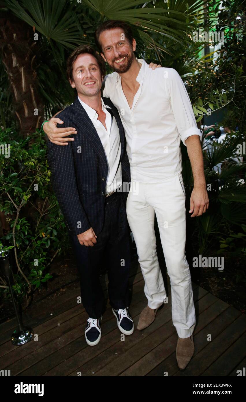 Exclusive - Thomas Dutronc and Sam Bobino attending a party to ...