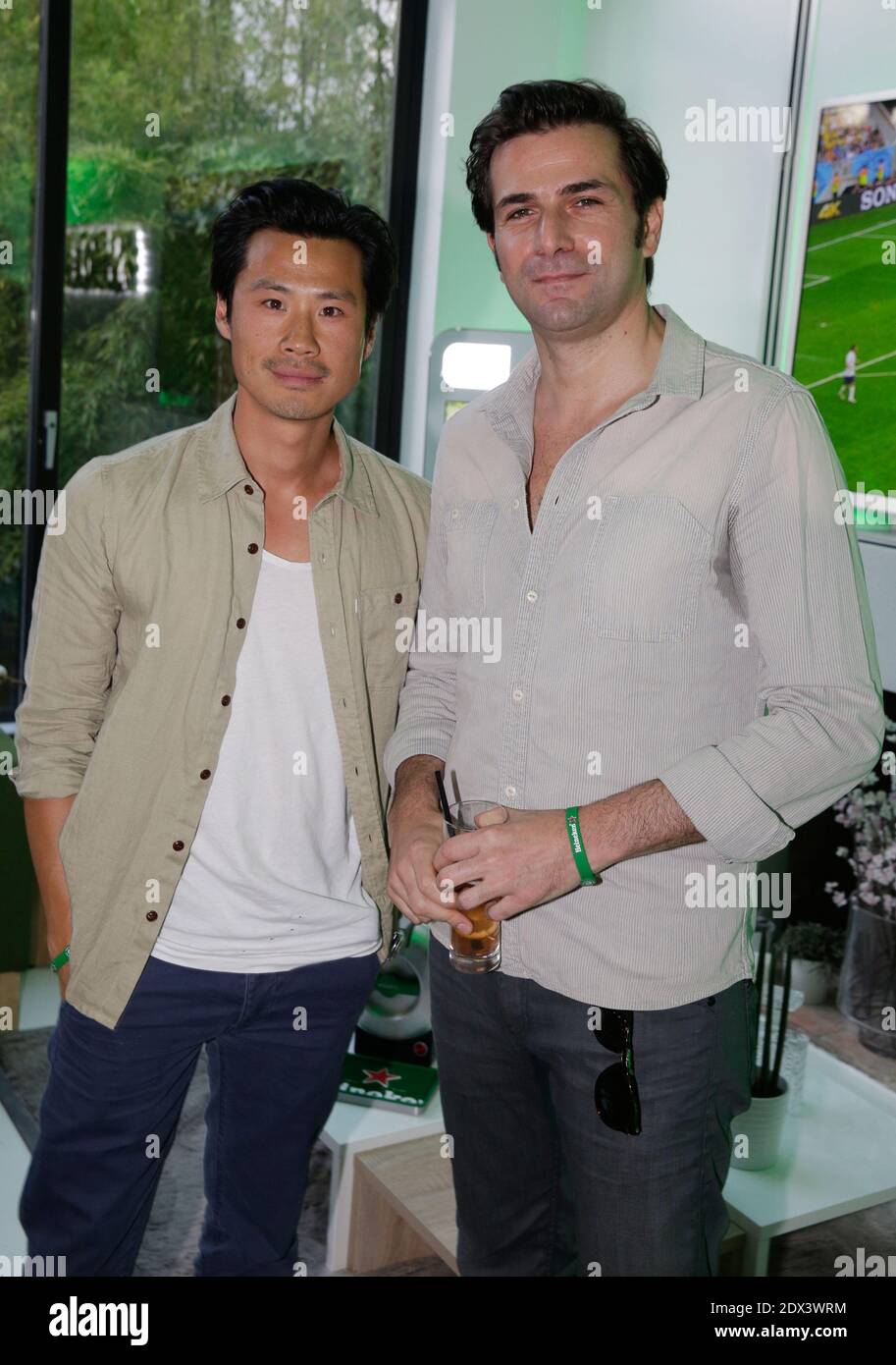 Exclusive - Fred Chau and Gregory Fitoussi attending a party to ...