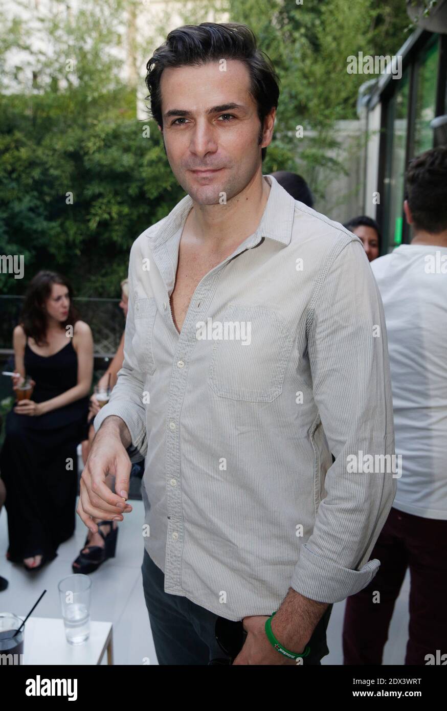 Exclusive - Gregory Fitoussi attending a party to celebrate Sam Bobino ...