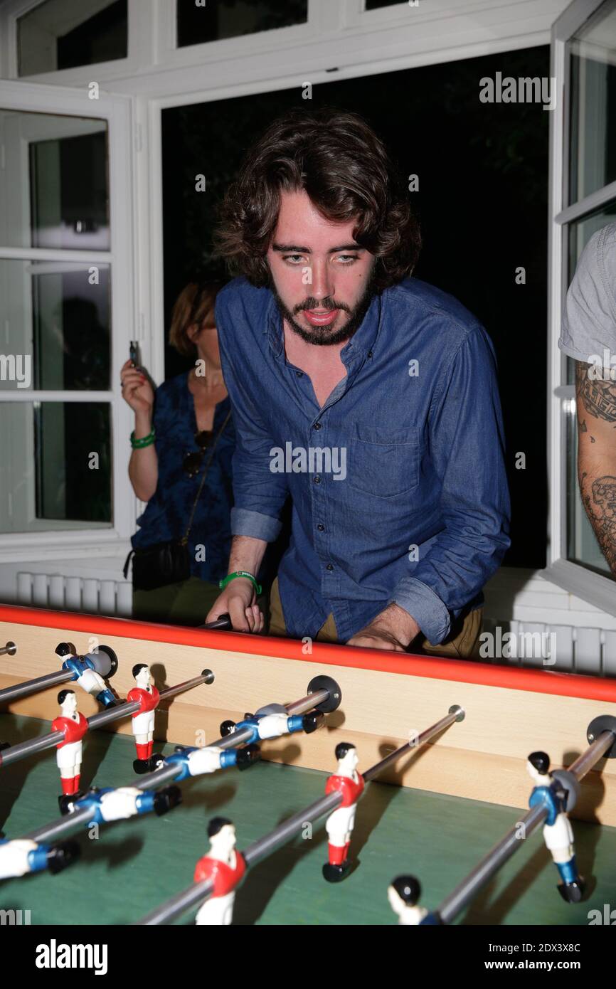 Exclusive - Eric Metzger attending a party to celebrate Sam Bobino's ...