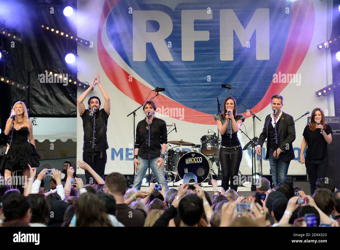 Mozart l'Opera Rock performs live on stage during 'RFM Summer Live 2014 ...