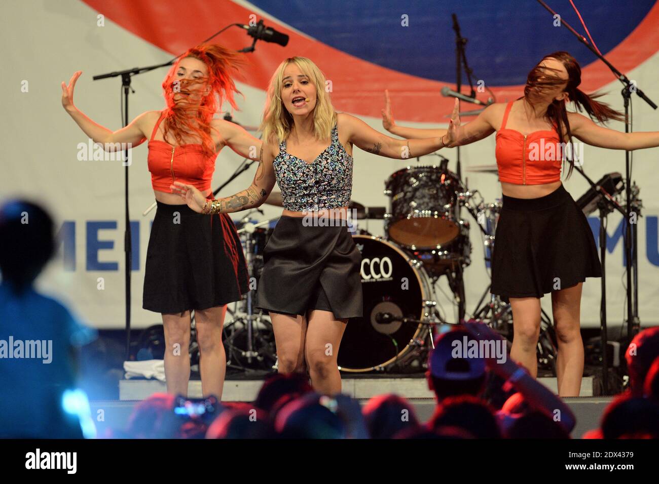 Alizee performs live on stage during 'RFM Summer Live 2014' in ...