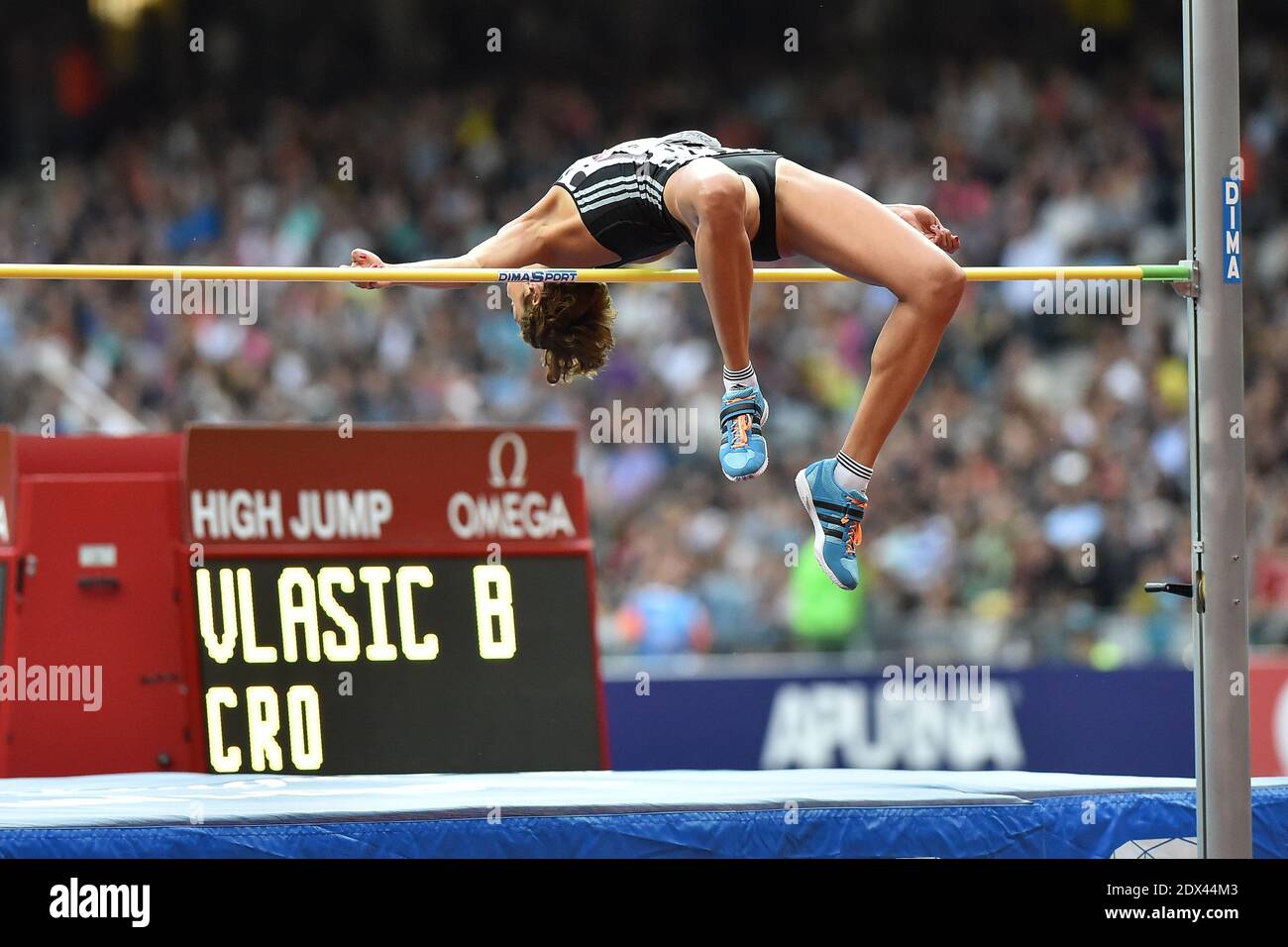 Blanca Vlasic during the Women's High Jump at the IAAF Diamond League ...