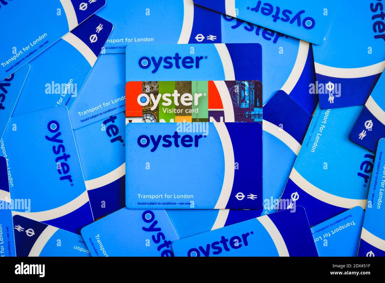 London, UK. 23 Dec 2020. Oyster card, travelcard, Transport for London ...