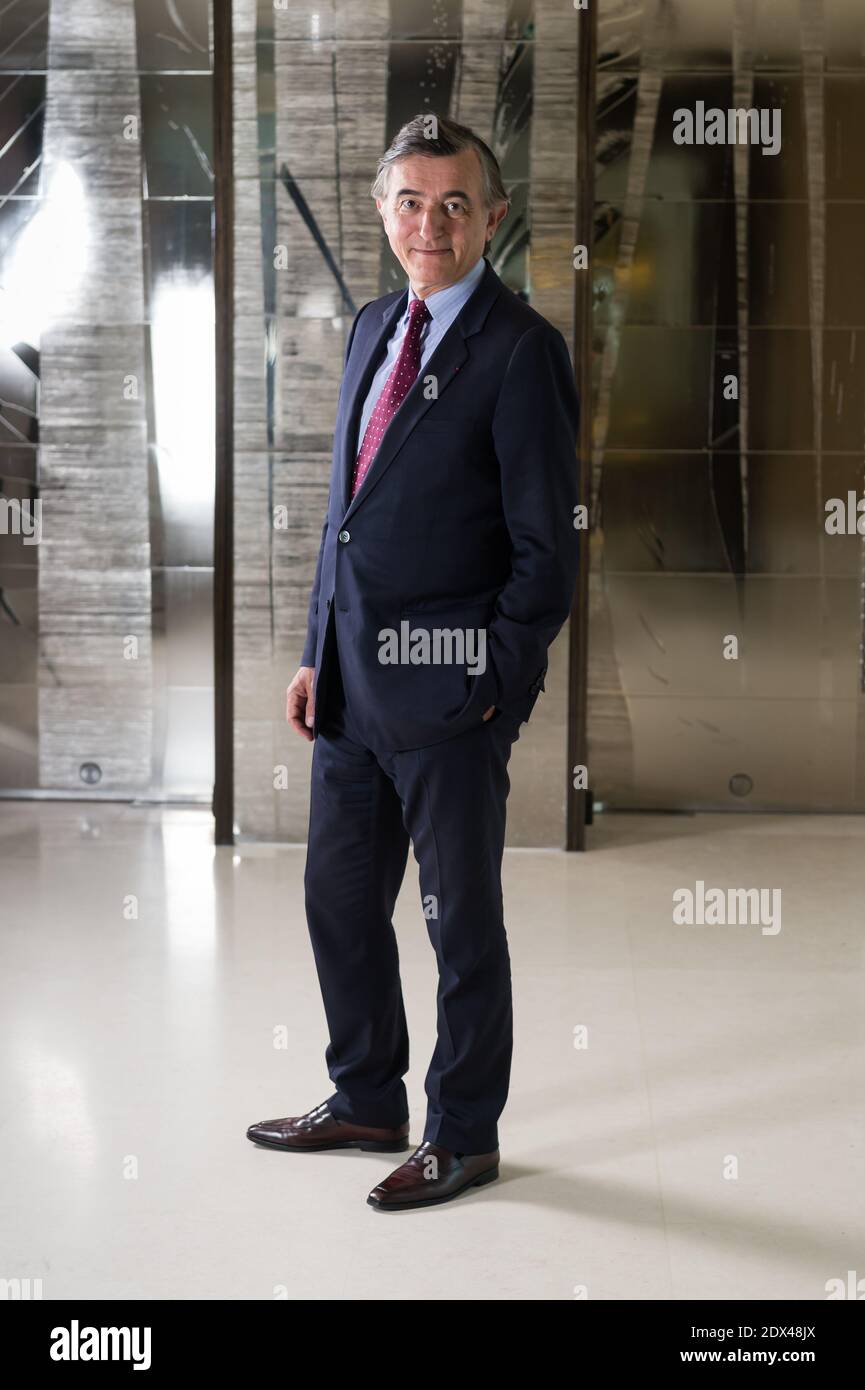 Philippe Douste-Blazy poses during a photo session at the ...