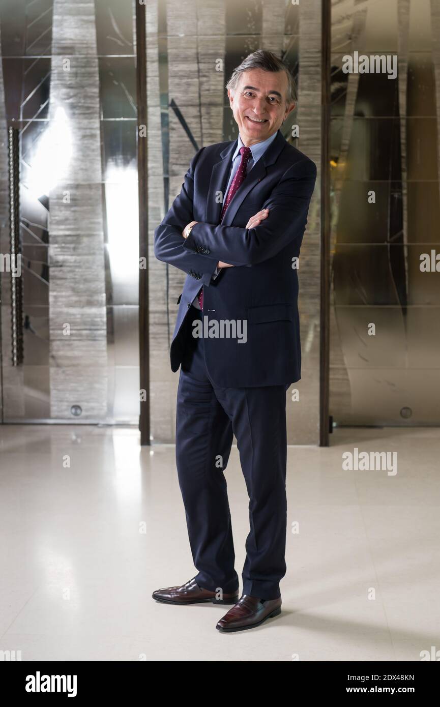 Philippe Douste-Blazy poses during a photo session at the ...