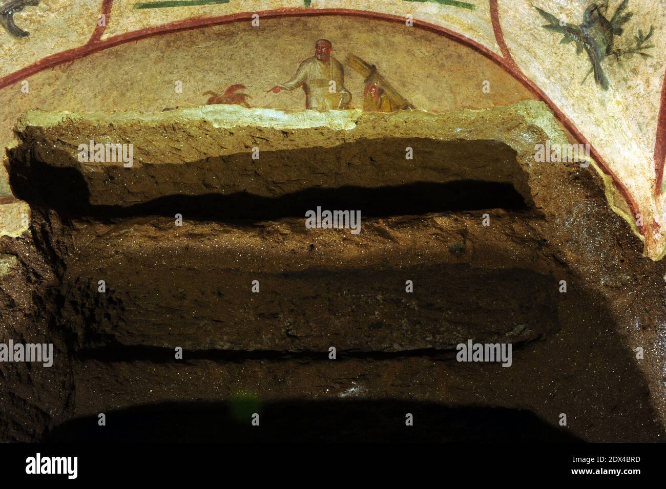 Catacombs of priscilla rome hi-res stock photography and images - Alamy
